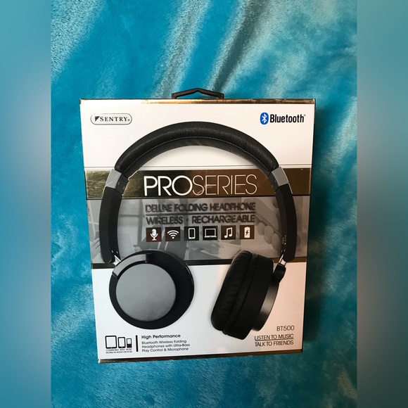 Sentry | Headphones | Sentry Bt50 Bluetooth Headphones Black | Poshmark